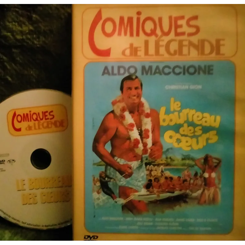 Le bourreau des cœurs - Gion - Maccione Film DVD 1983